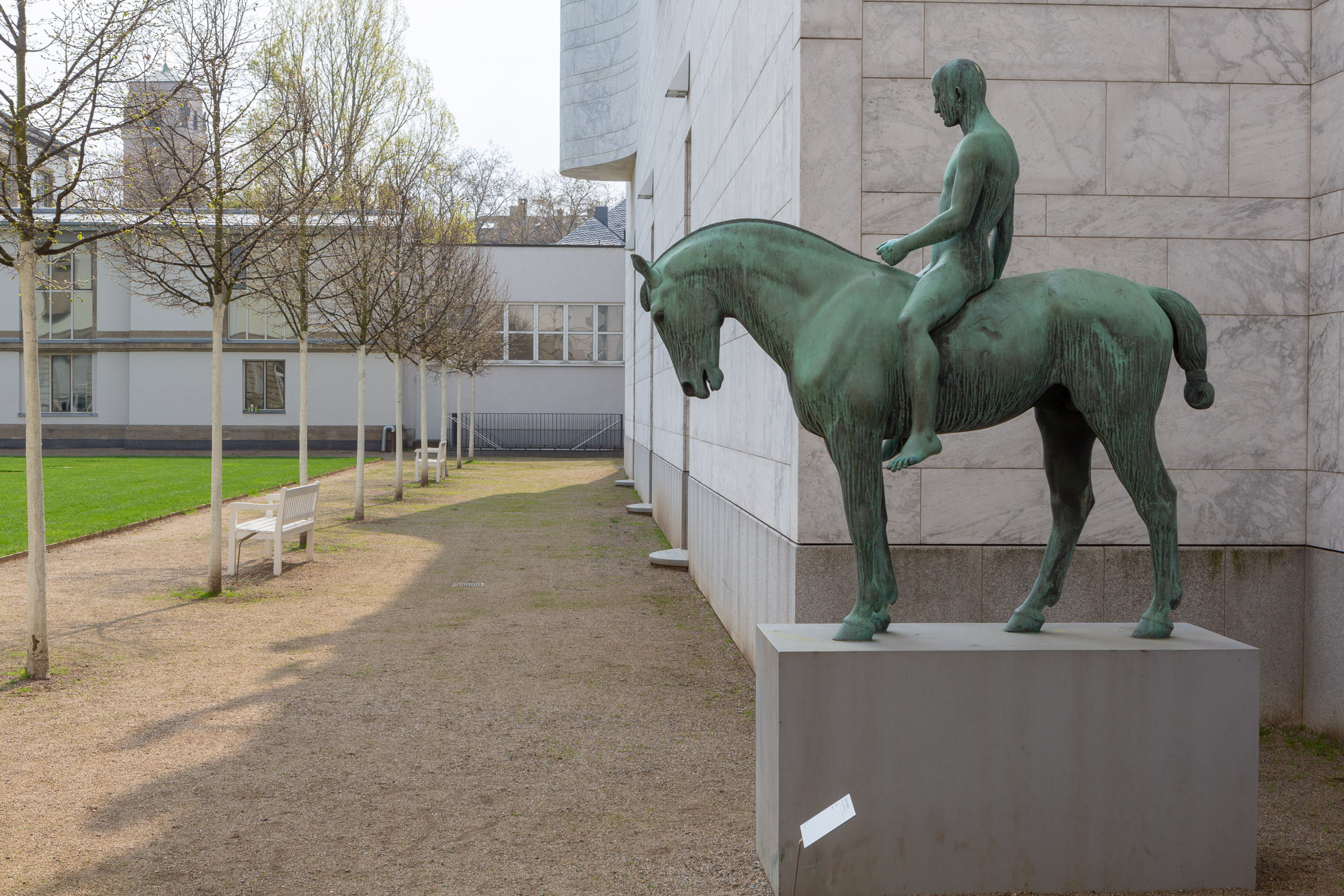 Skulpturen im Städel Garten - photo auge